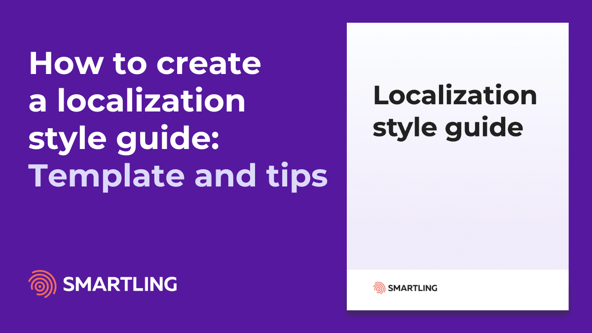 Gratis skabelon til guide til oversættelse og lokalisering
